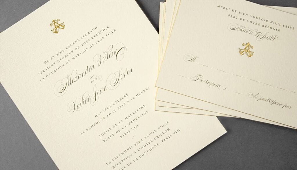 Traditional Invitation Suite - The English Group